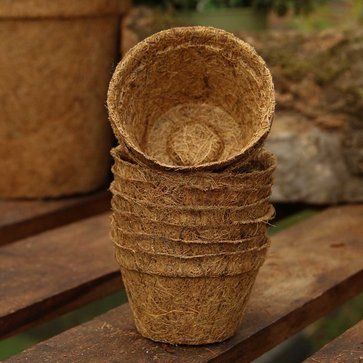 Coir Pots 10 pack - Grow With Coir